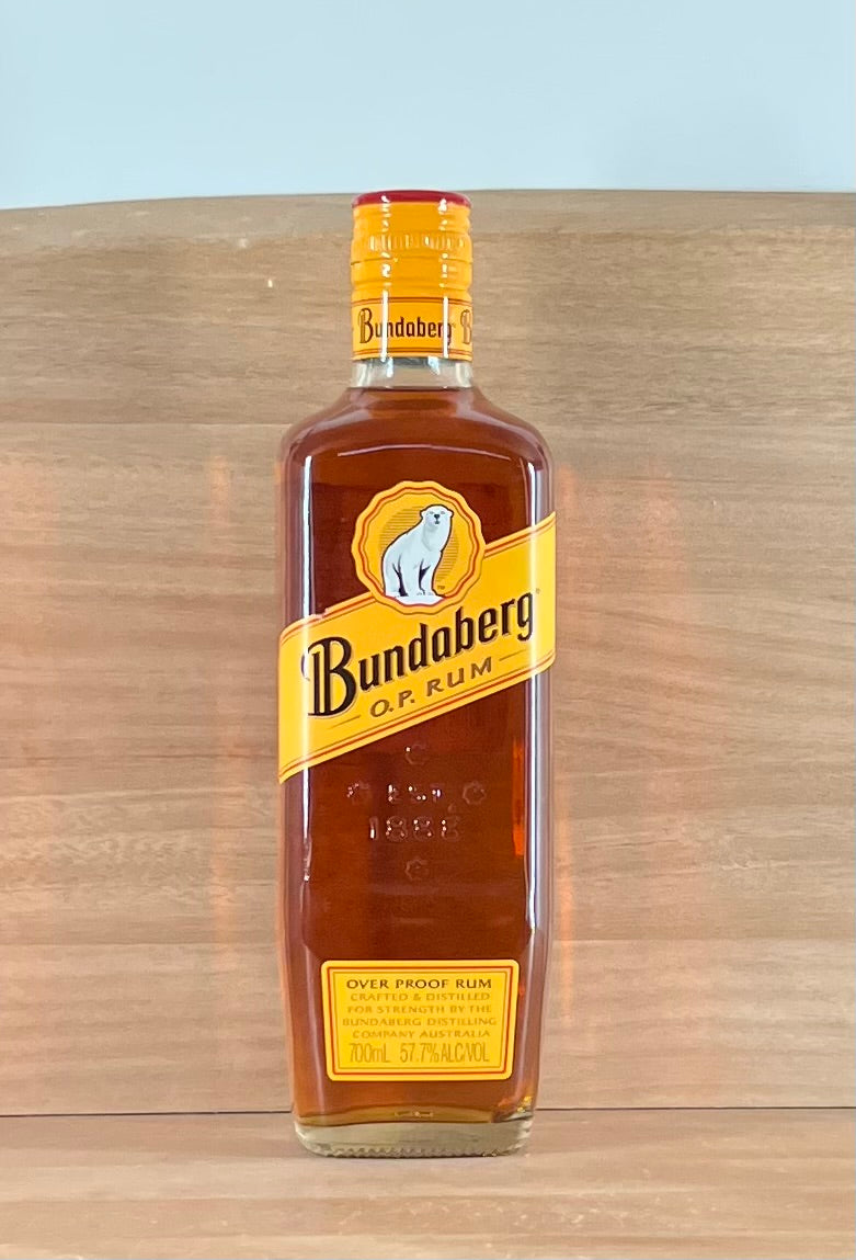 Bundaberg Overproof Rum (Older bottling, Crafted and Distilled, 700 mL – Panda Cellars