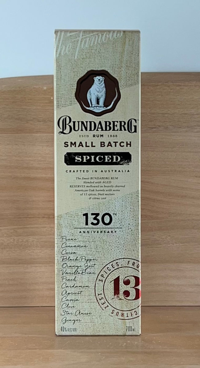 Bundaberg Master Distillers 130th Anniversary Spiced Small Batch Rum – Panda Cellars