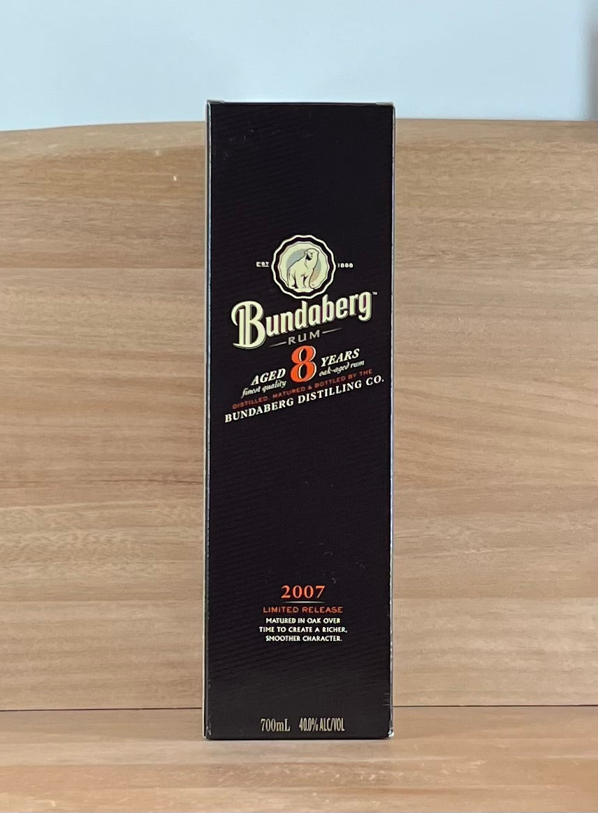 Bundaberg 12 yo 2007 Limited Release Rum (700 mL) – Panda Cellars