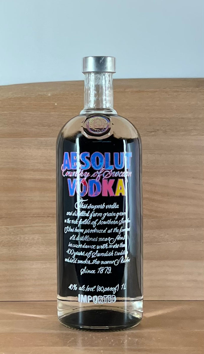 Absolut Andy Warhol Limited Edition Vodka (1000 mL) – Panda Cellars