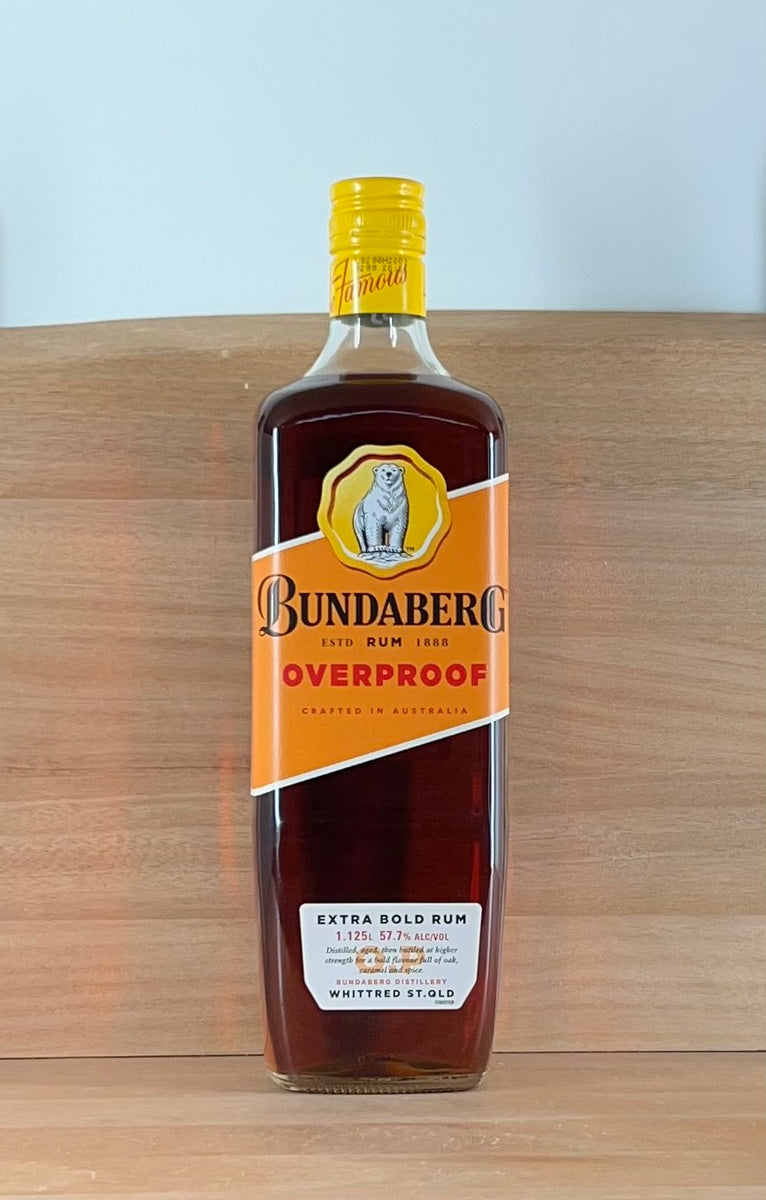 Bundaberg Overproof Rum (1125 mL) – Panda Cellars