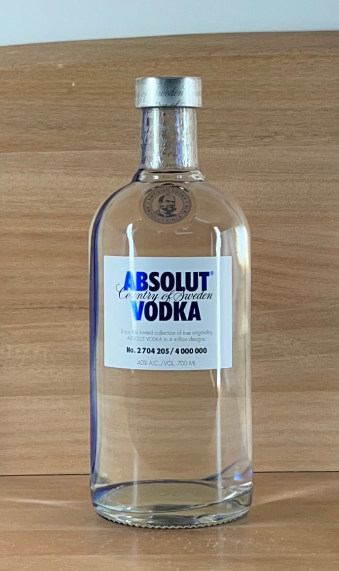 Absolut Originality Limited Edition Vodka (700 mL, 2013 edition ...