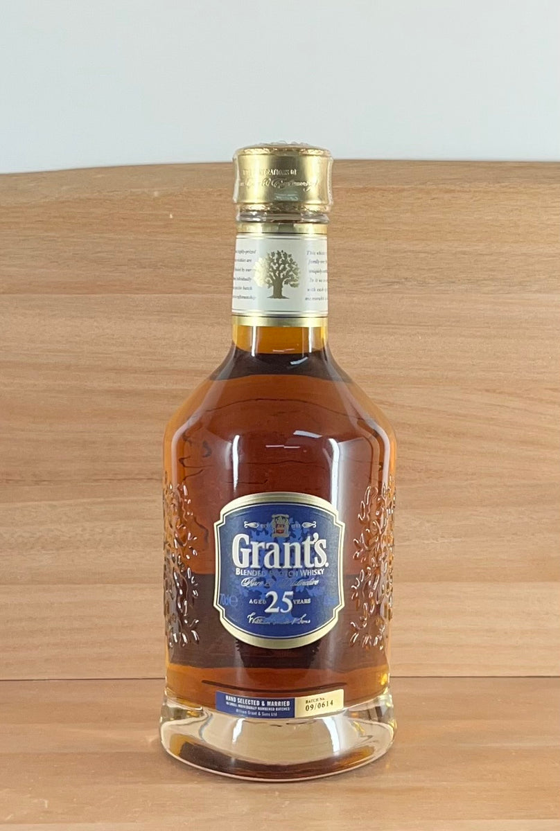 Grants 25 yo Blended Scotch Whisky – Panda Cellars