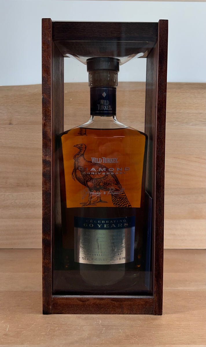 Wild Turkey Diamond Anniversary Kentucky Straight Bourbon Whiskey ...