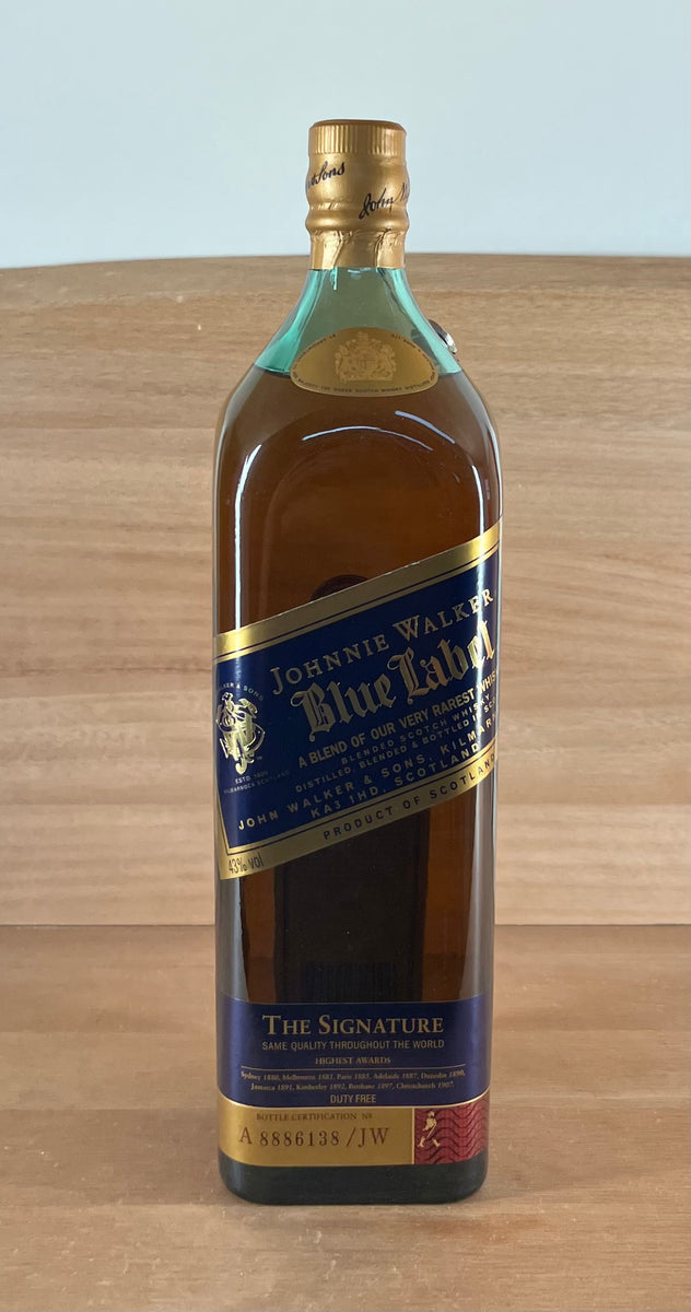 Johnnie Walker The Signature Blue Label Blended Scotch Whisky – Panda ...