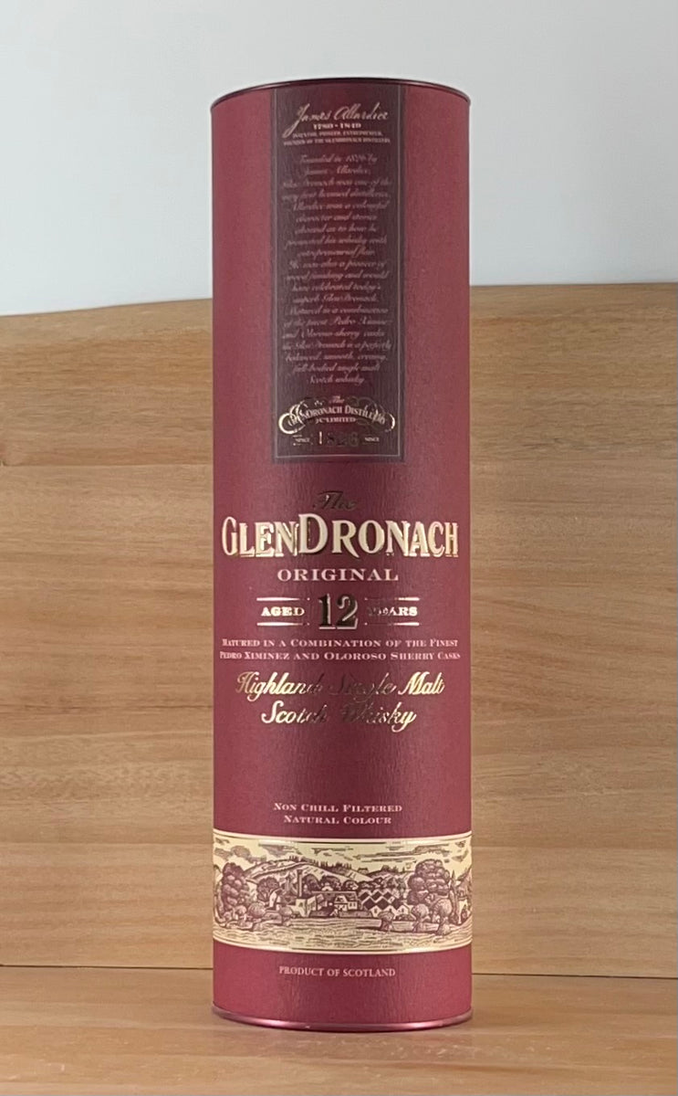 GlenDronach 12 yo Single Malt Scotch Whisky – Panda Cellars