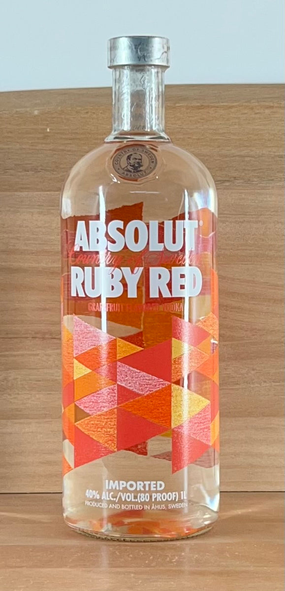 Absolut Ruby Red Vodka (1000 mL) – Panda Cellars