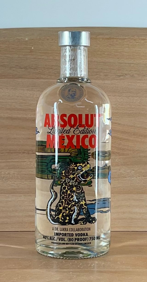 Absolut Mexico Limited Edition Vodka (750 mL, 2013 edition) – Panda Cellars