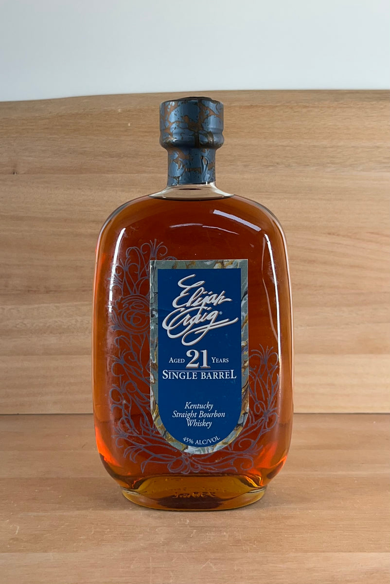 Elijah Craig 21 yo Single Barrel Kentucky Straight Bourbon Whiskey (ol ...