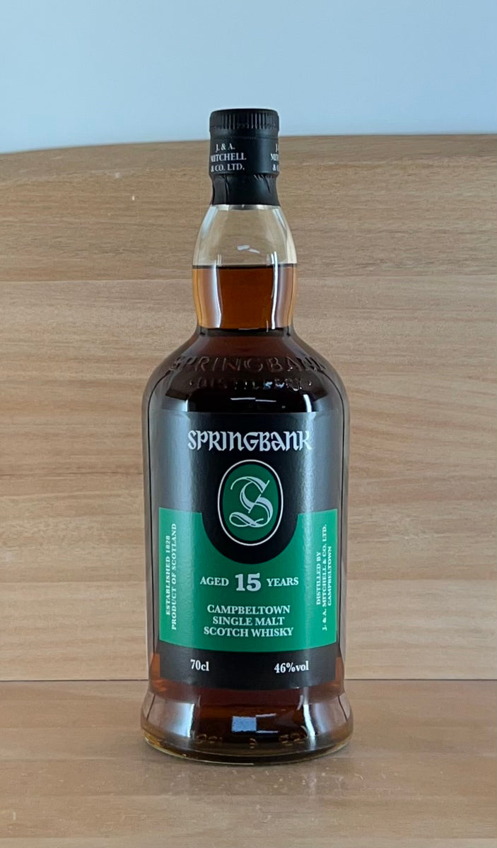 Springbank 15 yo Single Malt Scotch Whisky – Panda Cellars
