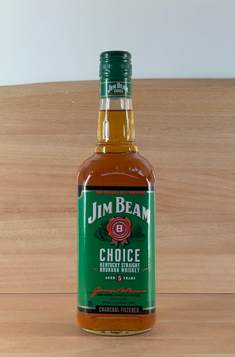 Jim Beam Choice 5 yo Kentucky Straight Bourbon Whiskey (older style bo ...