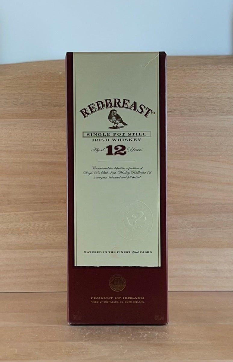 Redbreast 12 yo Irish Whiskey (Older label) – Panda Cellars
