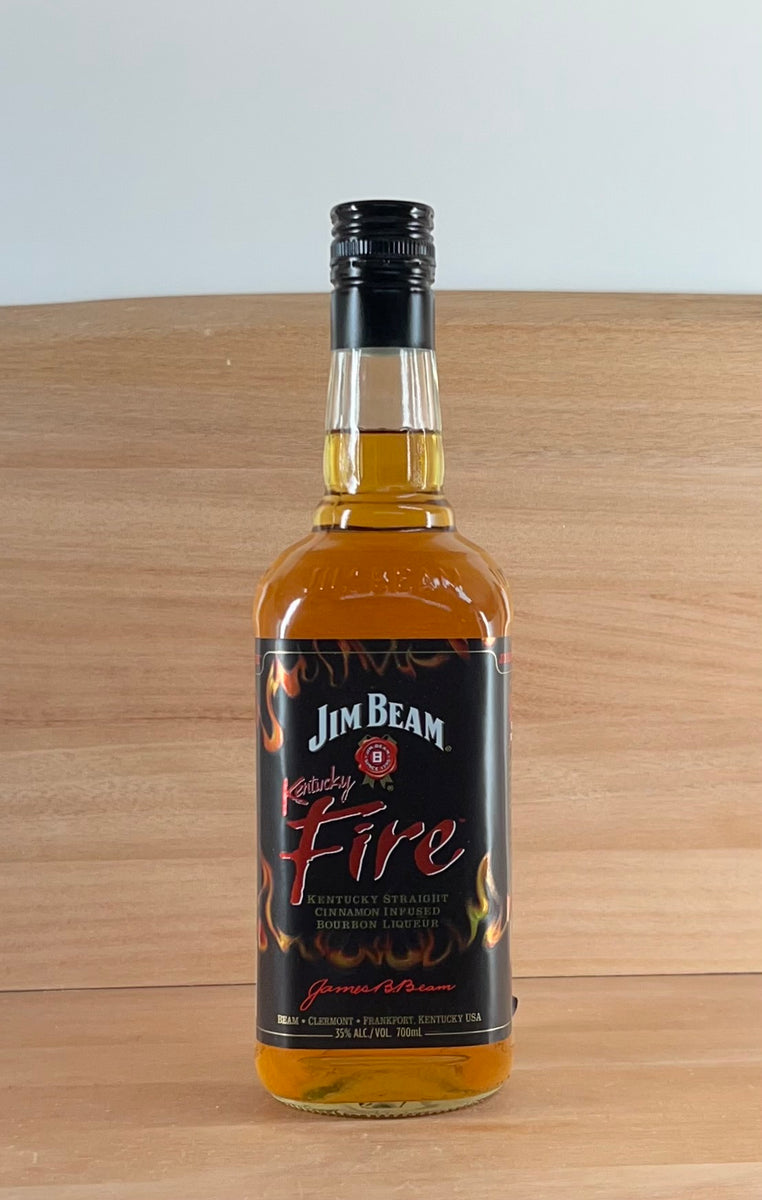 Jim Beam Fire (Old style bottle) – Panda Cellars