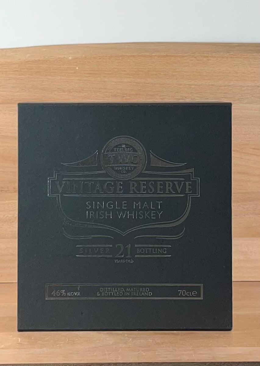 Teeling 21 yo Silver Bottling Single Malt Irish Whiskey – Panda Cellars