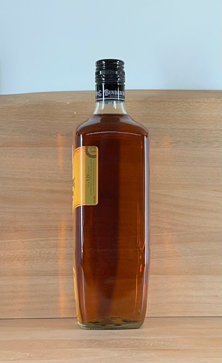 Bundaberg Underproof Rum (Older bottling, 120th year anniversary on si ...